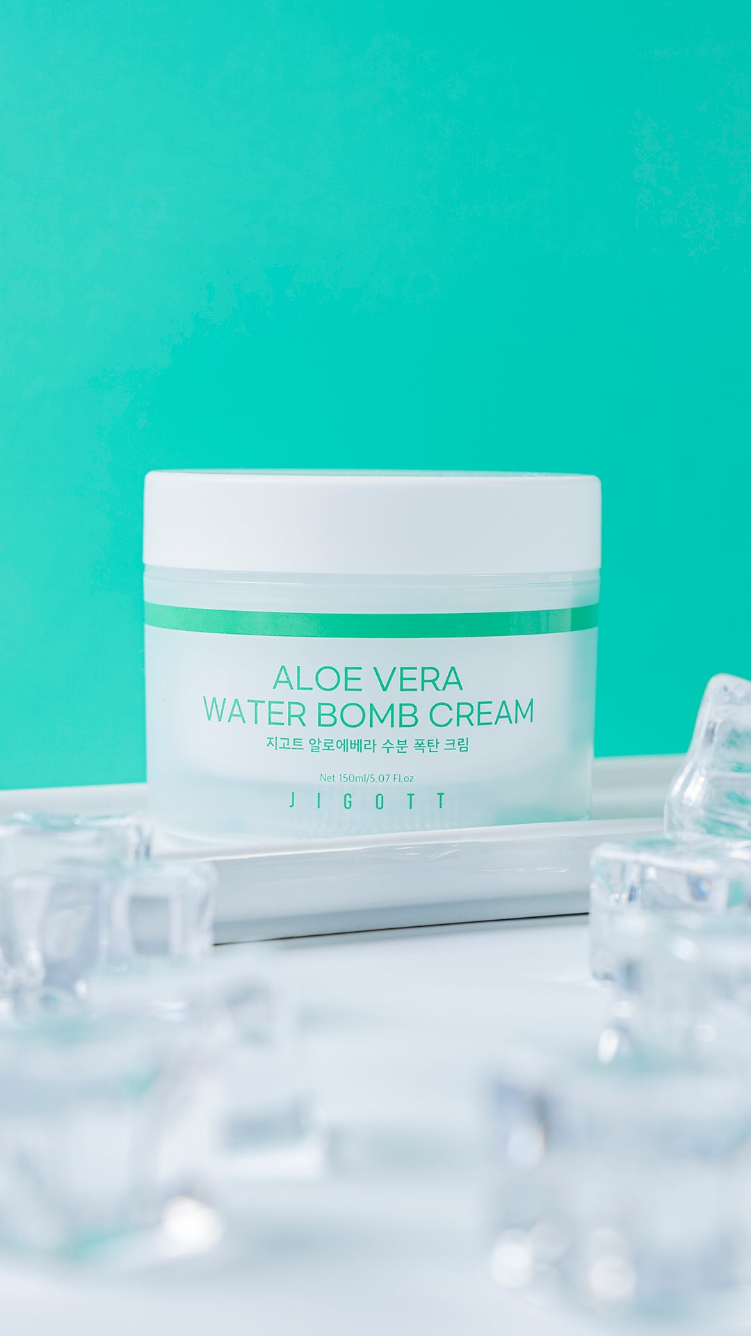 Jigott Aloe Vera Water bomb Cream – Kanao Kr
