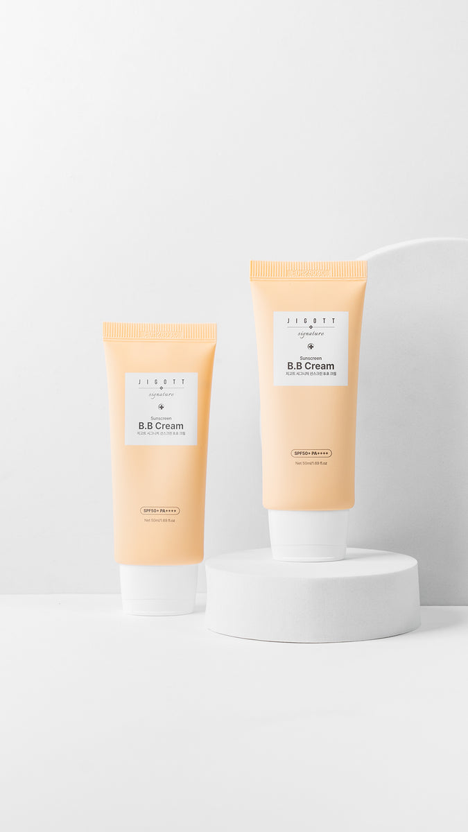 JIGOTT Signature Protector Solar Crema B.B, Niacinamida y Adenosina ...