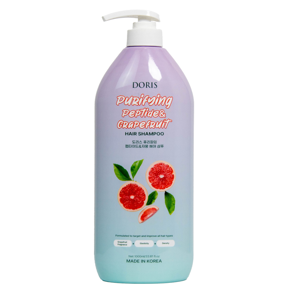 Doris Shampoo Purificante para cabello con Péptidos y Toronja – Kanao Kr